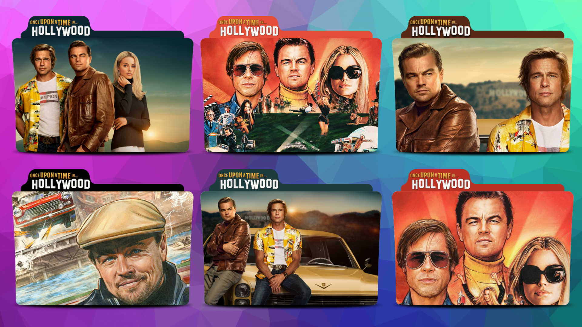 7 Dazzling Once Upon A Time In Hollywood Folder Icons